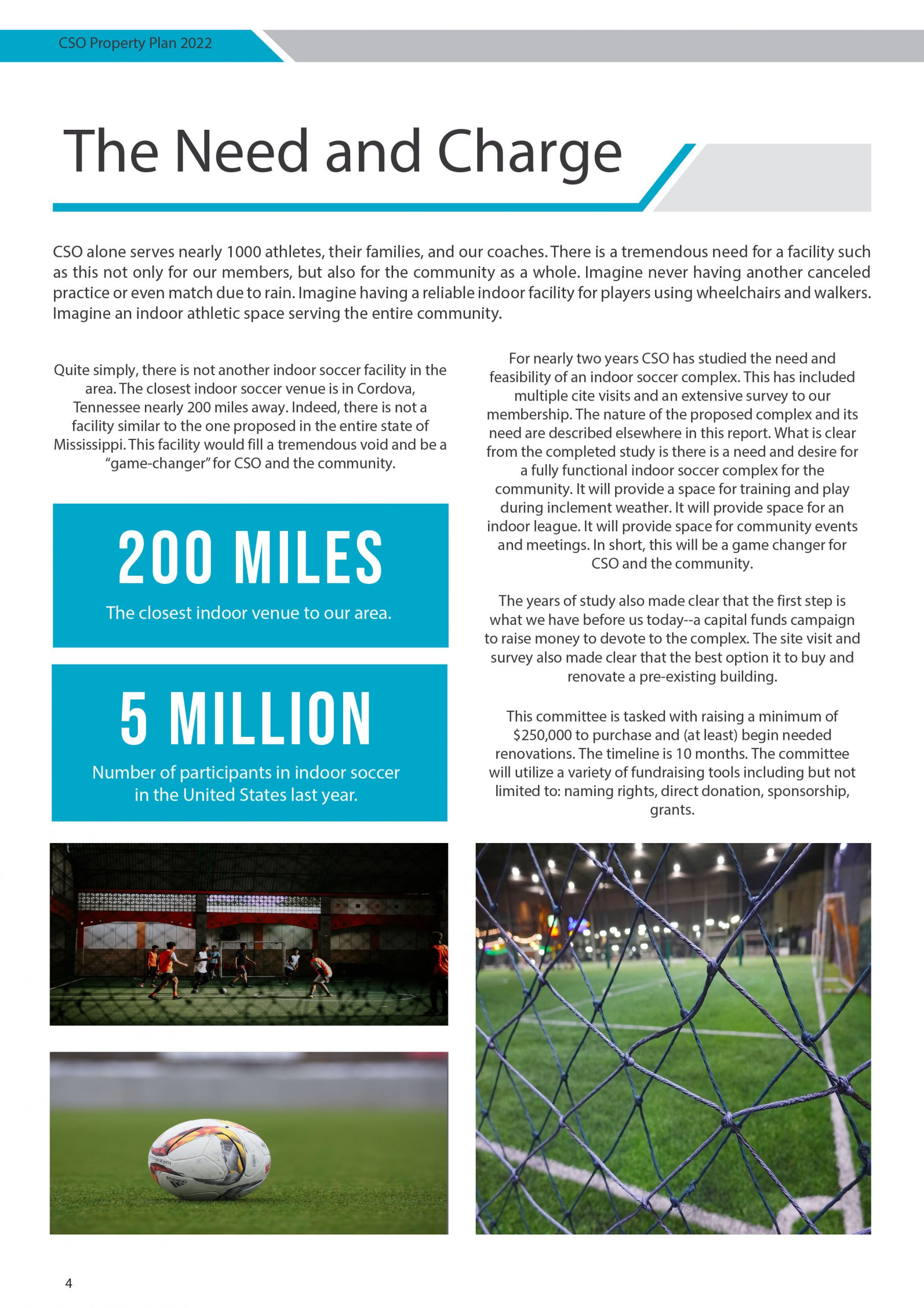 Indoor Soccer Complex Campaign Columbus Soccer Organization Indoor Soccer Complex Campaign Columbus Soccer Organization